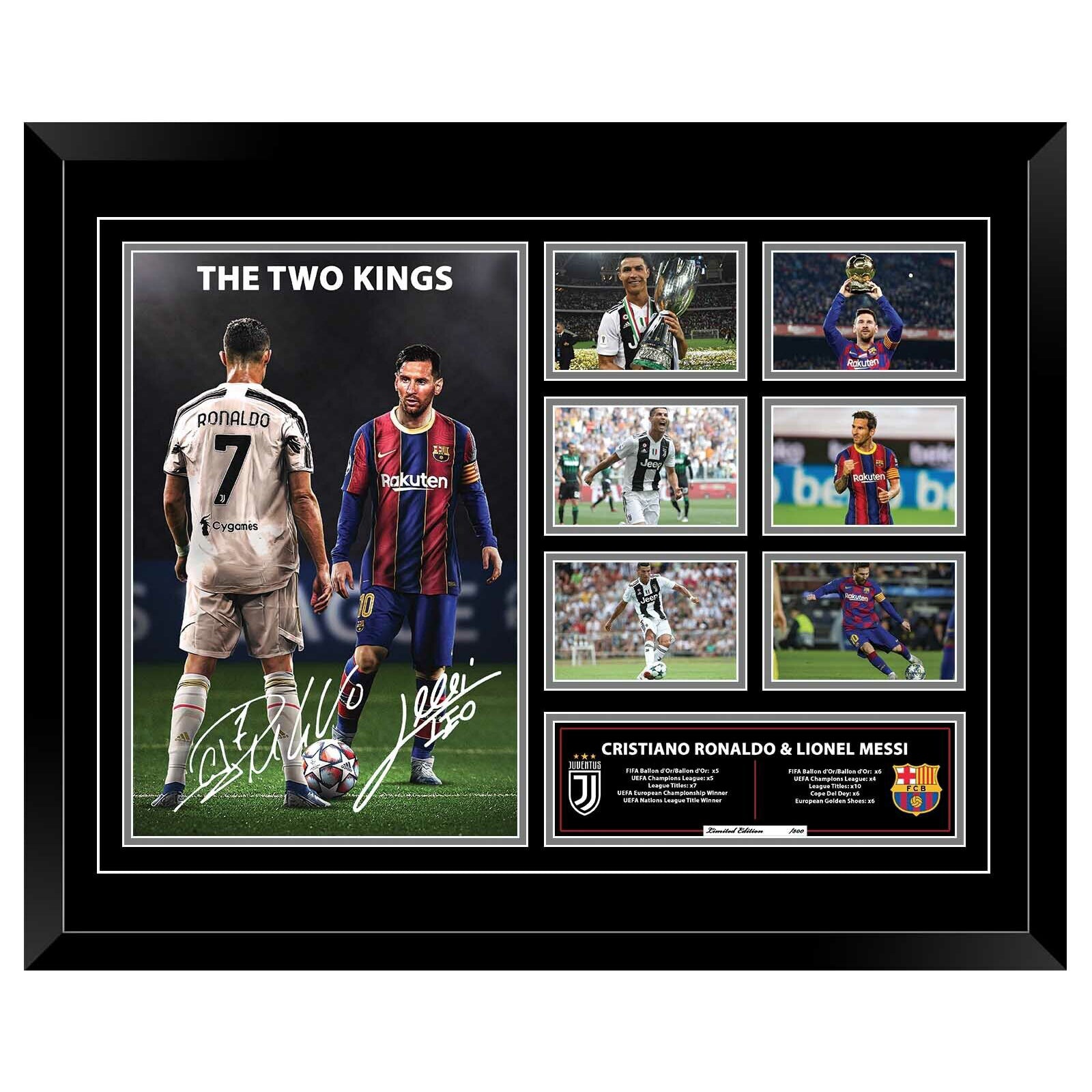 Buy CRISTIANO RONALDO & LIONEL MESSI Soccer Barcelona Real madrid ...