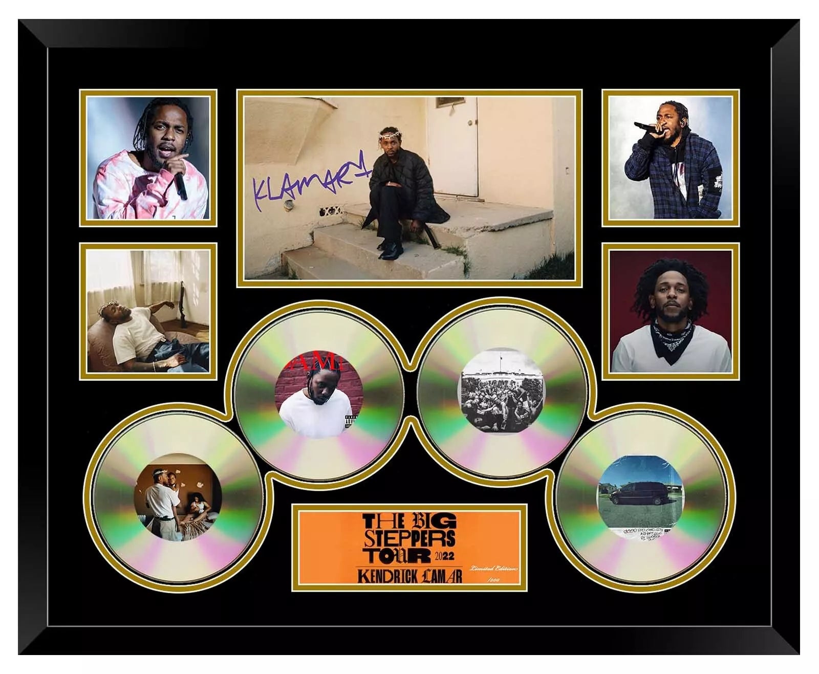 Buy KENDRICK LAMAR 2022 AUSTRALIA THE BIG STEPPERS TOUR Signed Limited ...
