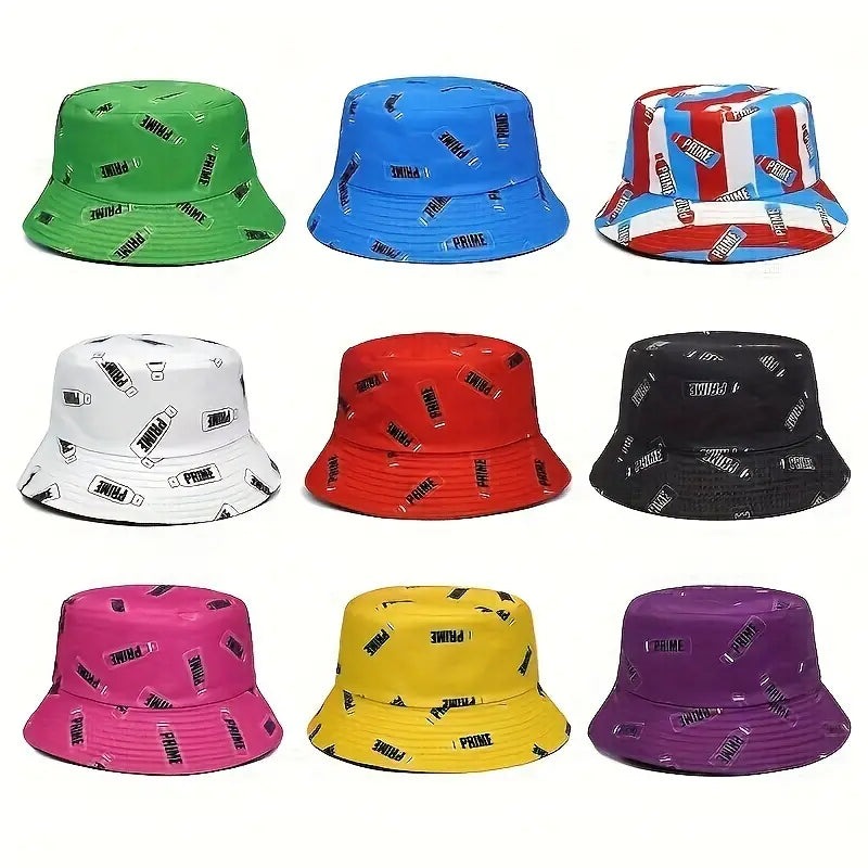 Buy Prime Drink Energy Hydration Drink Bottle Unisex Bucket hat Cap ...