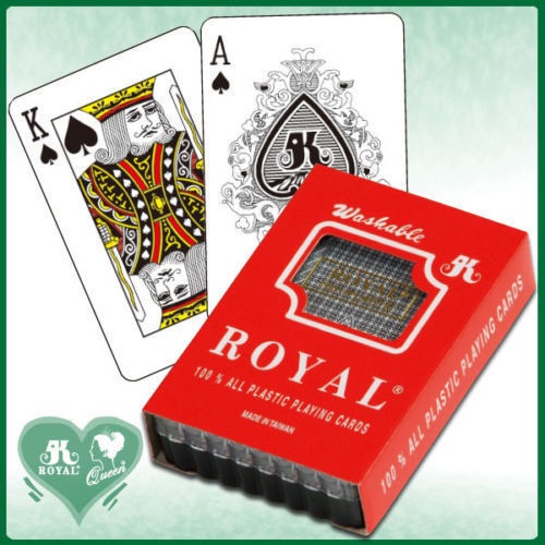 Buy Royal Playing Cards Plastic Decks Card - MyDeal Australia