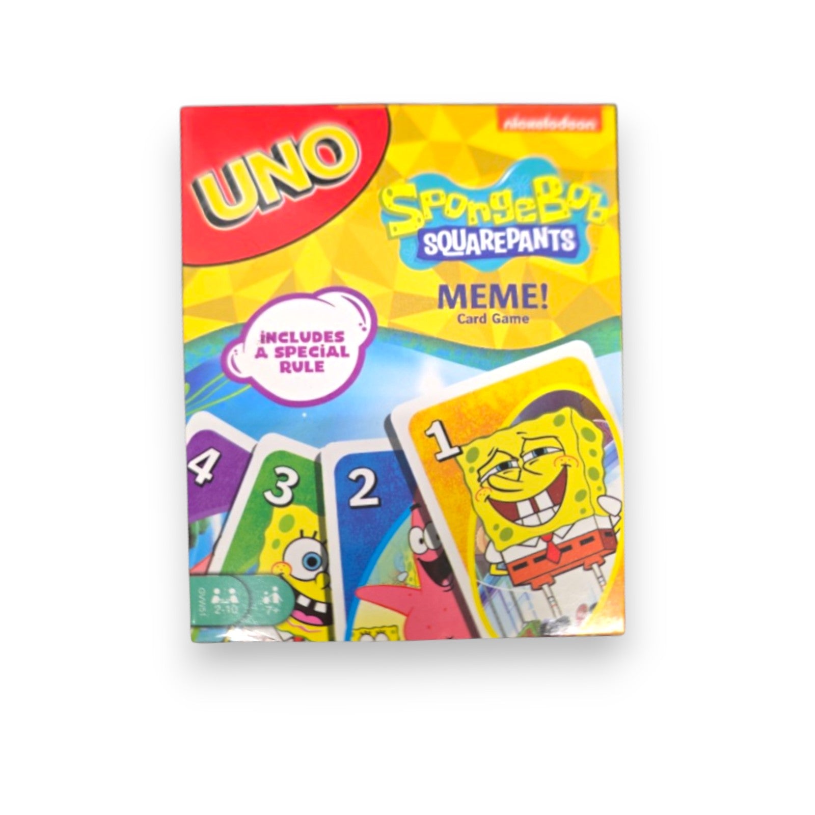 Buy Spongebob Square Pants Themed UNO Card Game - MyDeal Australia