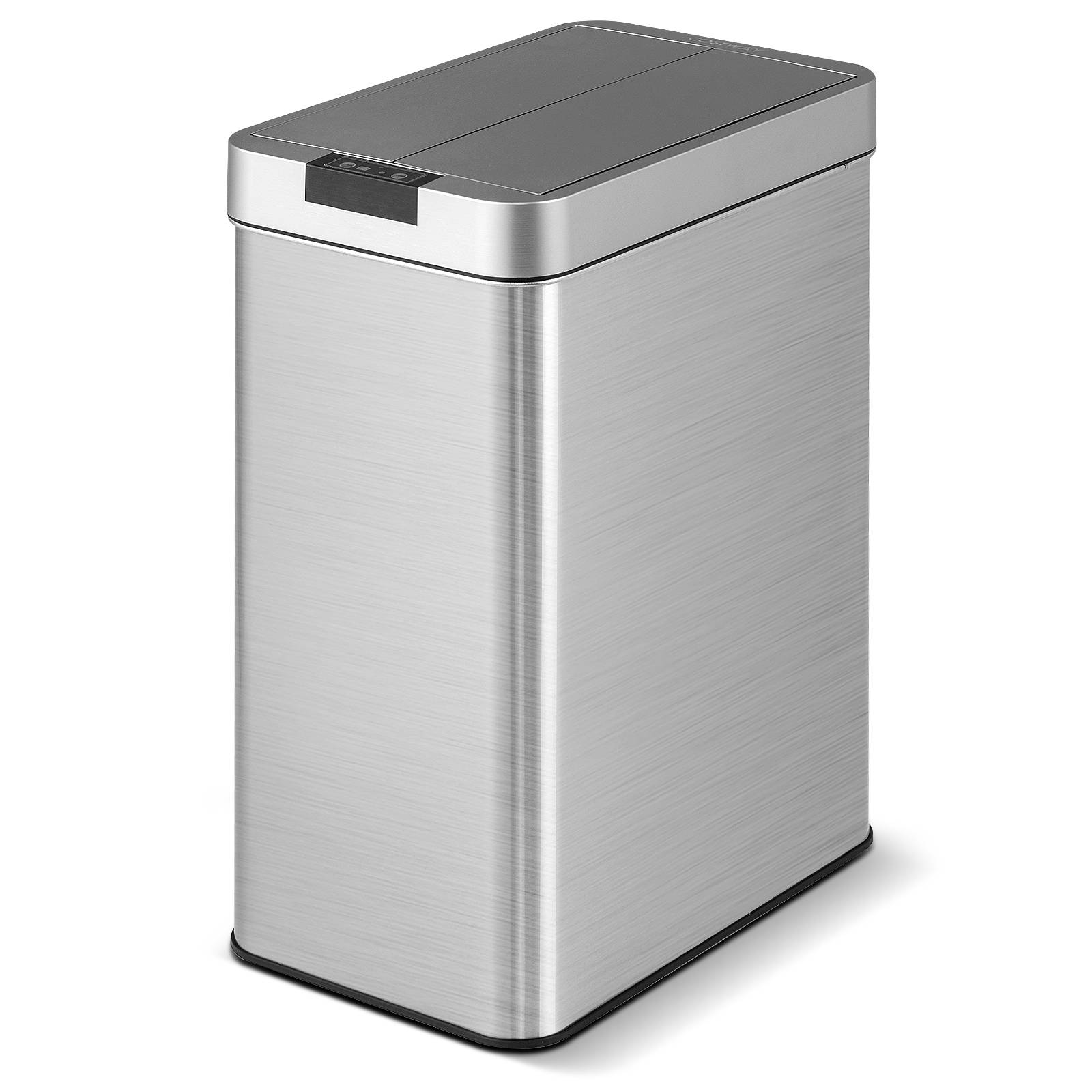 Buy Giantex 50L Kitchen Trash Can Motion Sensor Rubbish Bin Stainless ...