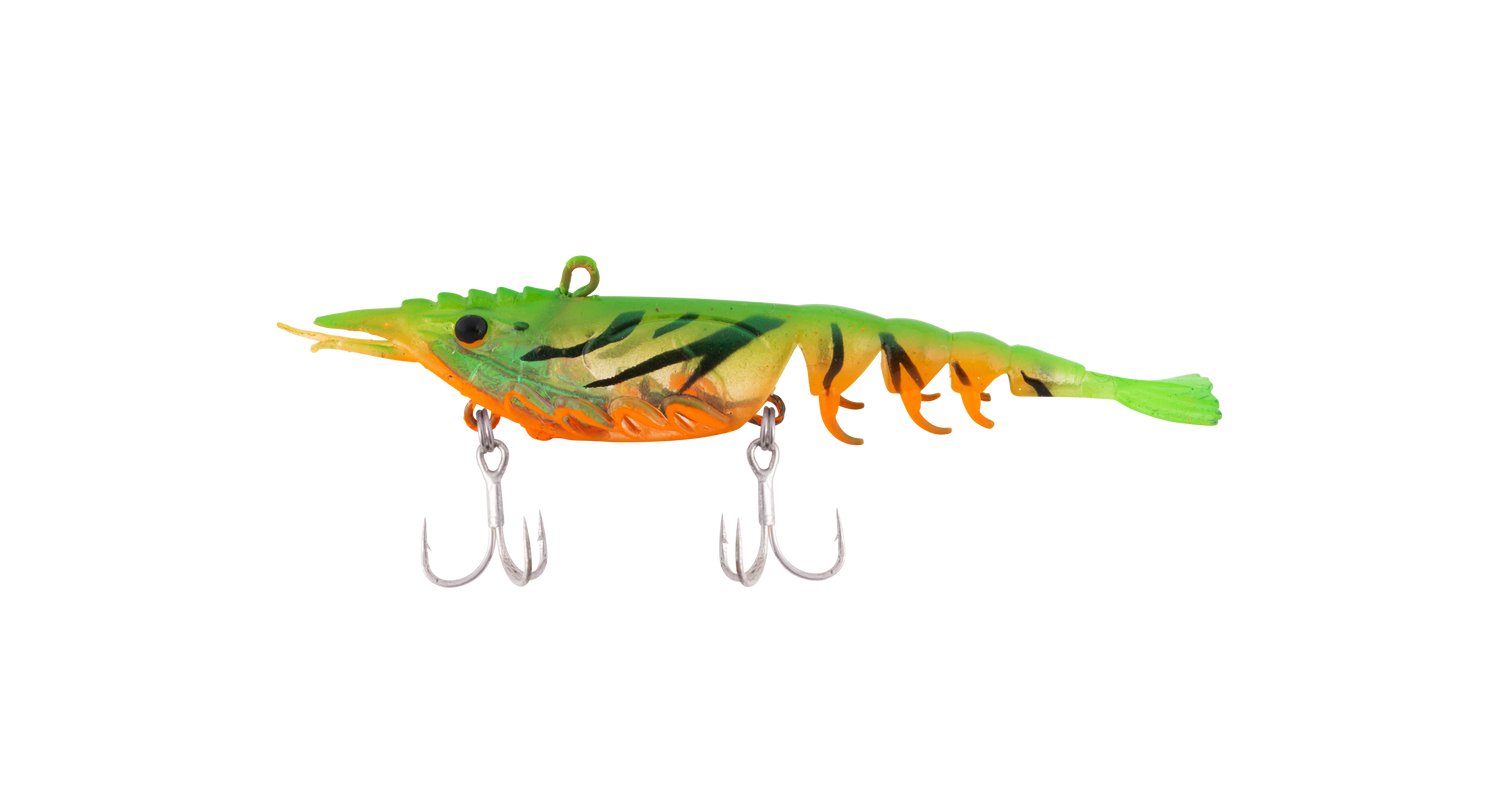 Buy Berkley 2021 Shimma Shrimp 65mm Soft Vibe Fishing Lure #Fire Tiger ...