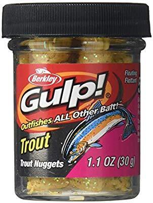 Buy Berkley Gulp Nuggets Trout Fishing Bait #Chunky Cheese - MyDeal ...