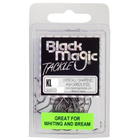 Buy Black Magic KL Black Fishing Hooks Economy Pack #06 - MyDeal Australia