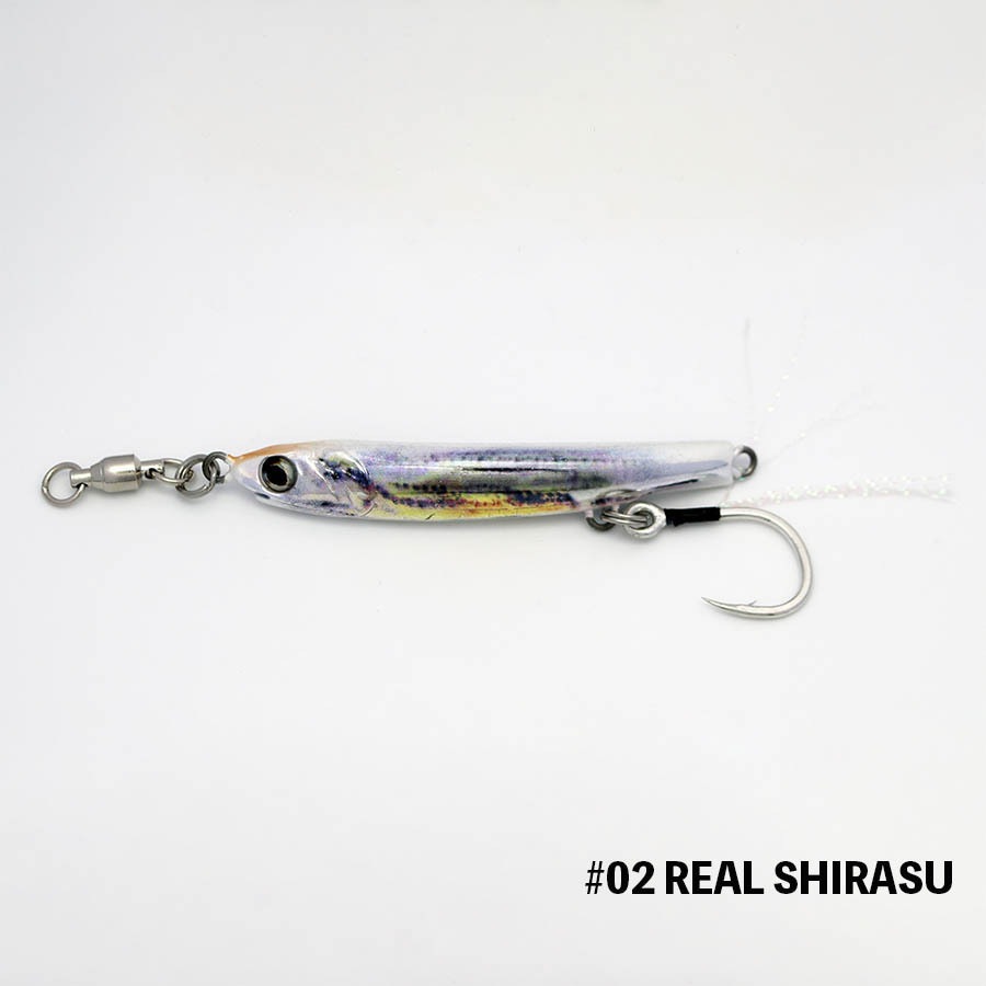 Buy Little Jack Metal Adict Type 07 Fishing Jig 40g #02 Real Shirasu ...