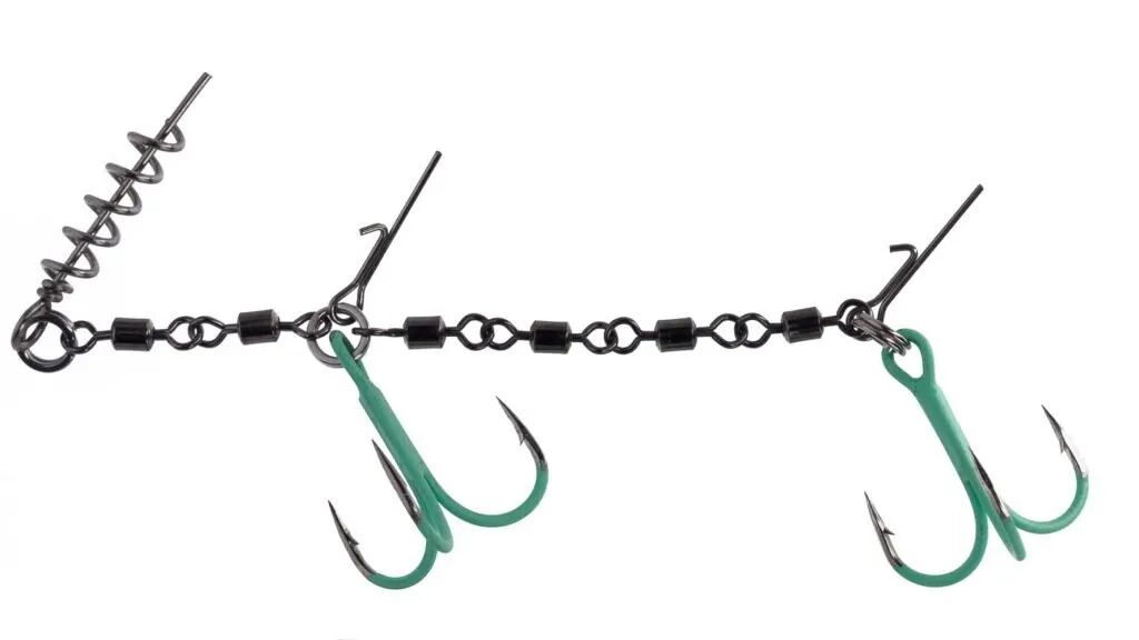 Buy Mikado Jaws Evo Stinger Double Soft Plastic Fishing Rig #Double ...