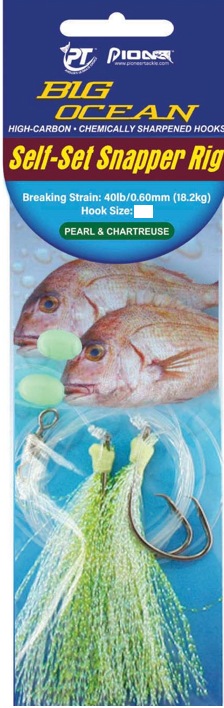 Buy Pioneer Big Ocean Self Set Pre Made 40lb Snapper Fishing Rig #5/0 # ...