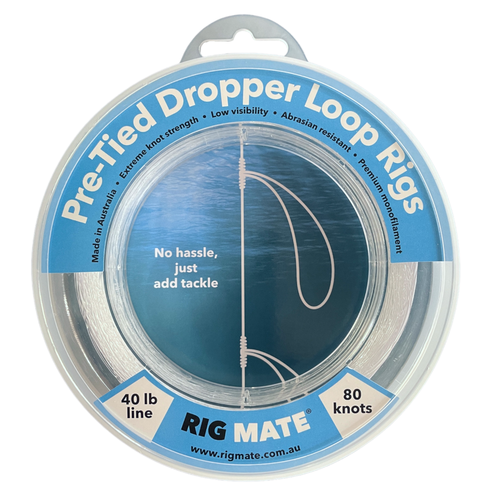 Buy Rig Mate Pre Tied Dropper Loop Paternoster Monofilament Leader ...