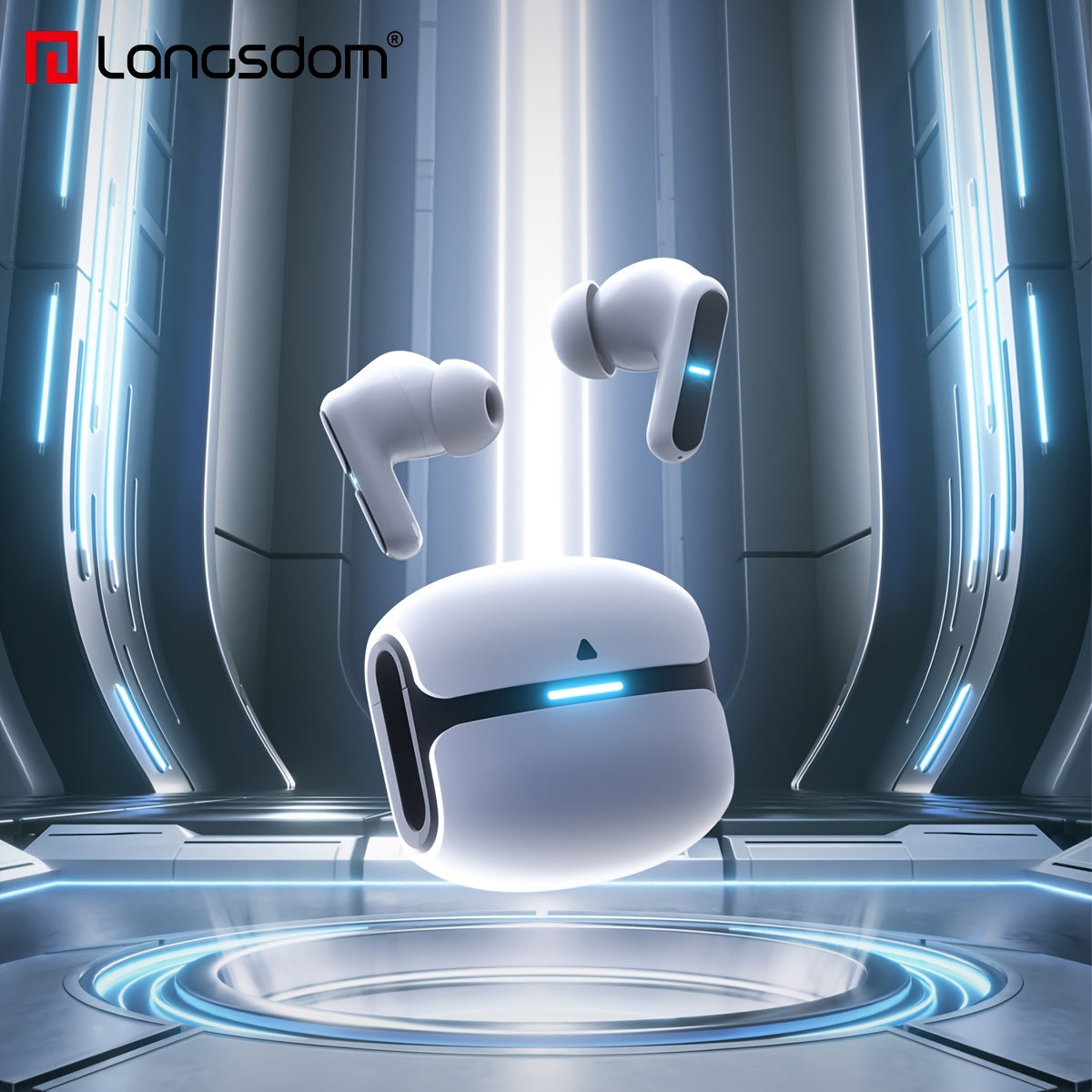 Buy 45ms Low Latency Langsdon THETA PRO True Wireless Headphones ...