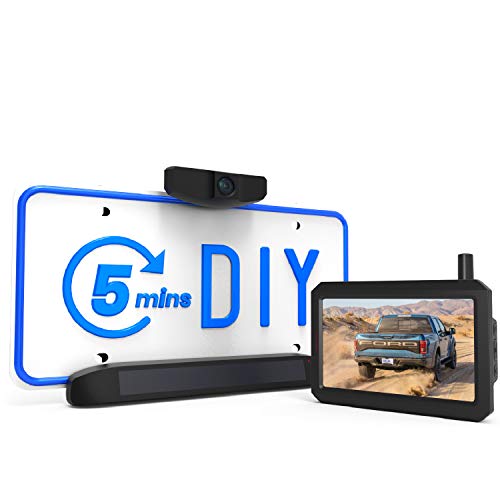 Buy AUTO-VOX Solar Wireless Backup Camera, 5 Mins DIY Installation, 5 ...