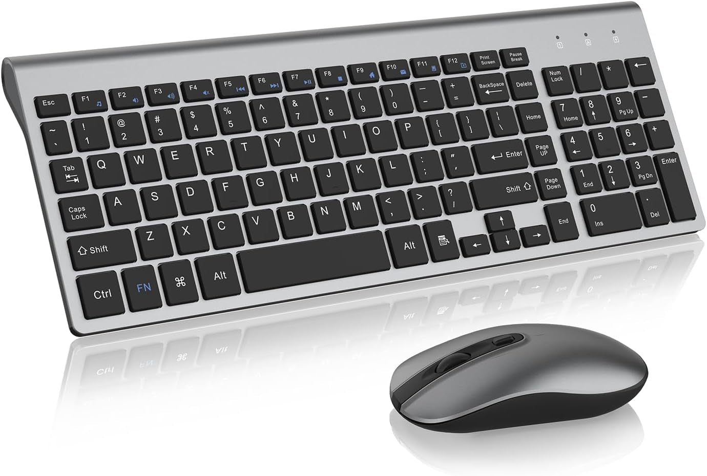Buy Cimetech Wireless Keyboard And Mouse Combo Compact Full Size Wireless Computer Keyboard And