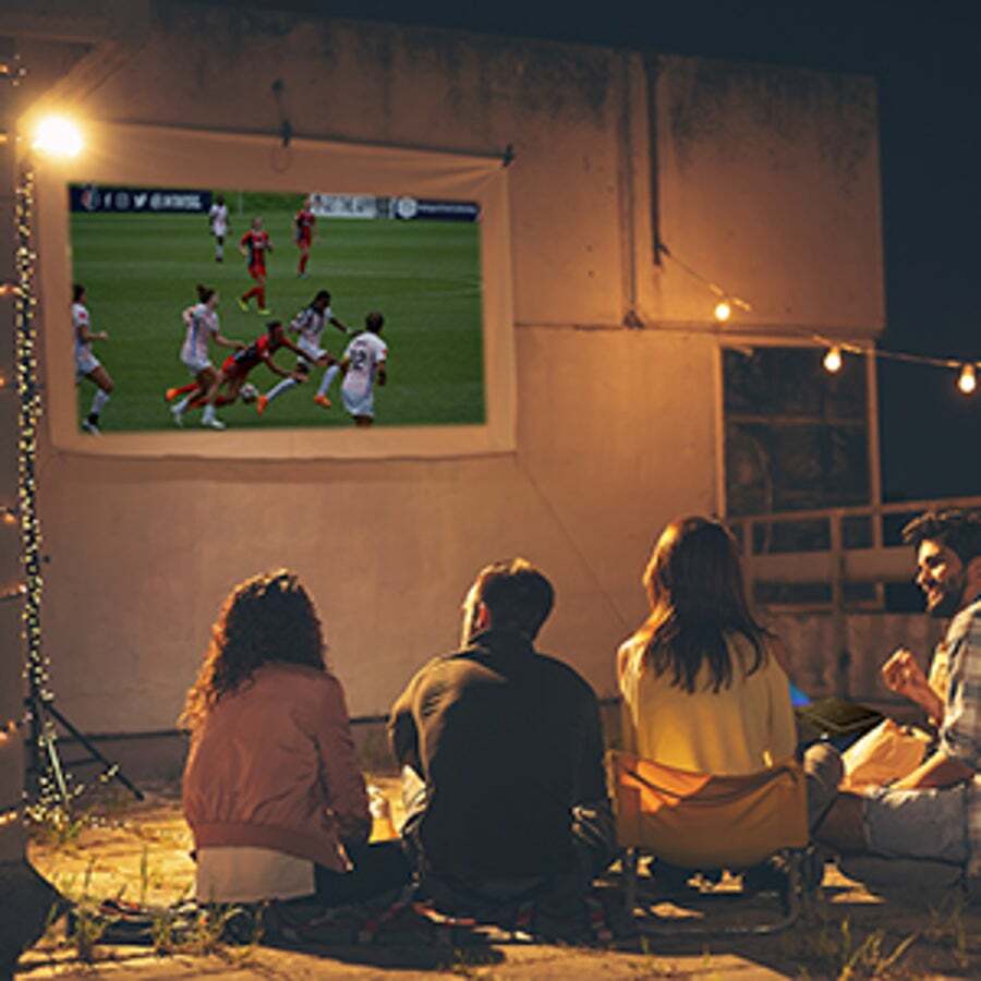 Buy AKASO WT50 Mini Projector, 1080P HD Video DLP Portable Projector ...