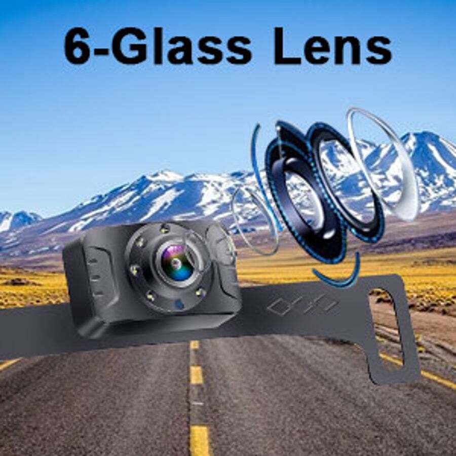 Buy AMTIFO Backup Camera HD 1080P Rear View Monitor for Car Truck ...