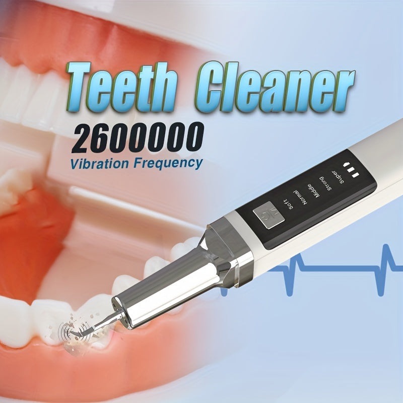 Buy Electric Oral Cleaner Kit, Dental Cleaner With LED Light, Cleaning ...