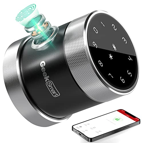 Buy Geek Smart Door Lock, Fingerprint Door Lock Keyless Entry Door Lock ...