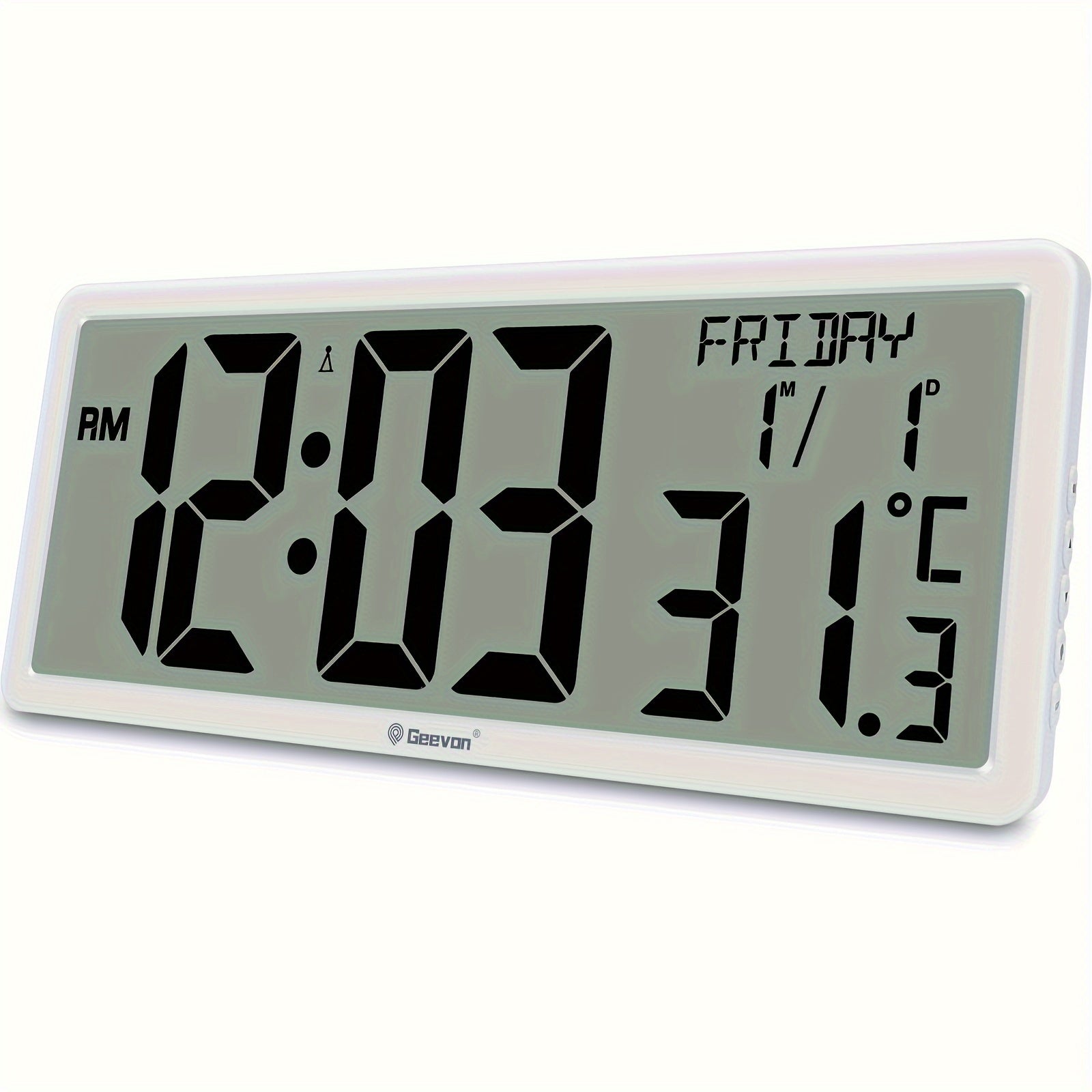 Buy Geevon 36.32cm" Atomic Clock Battery Driven, Automatic Setting ...