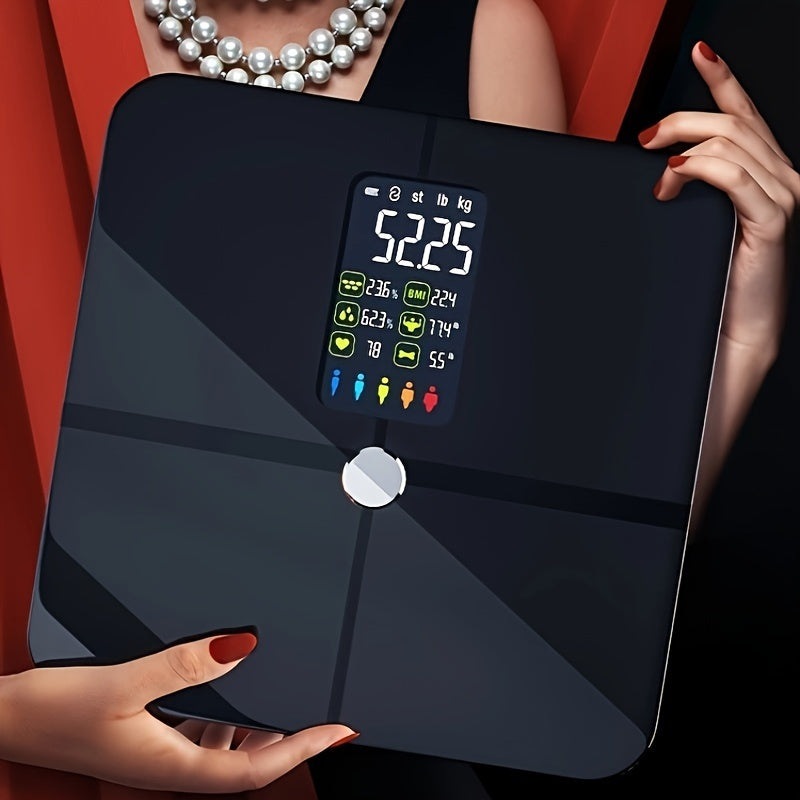 Buy ICOMON Mass Index Measuring Personal Scale, VA Screen USB Digital ...