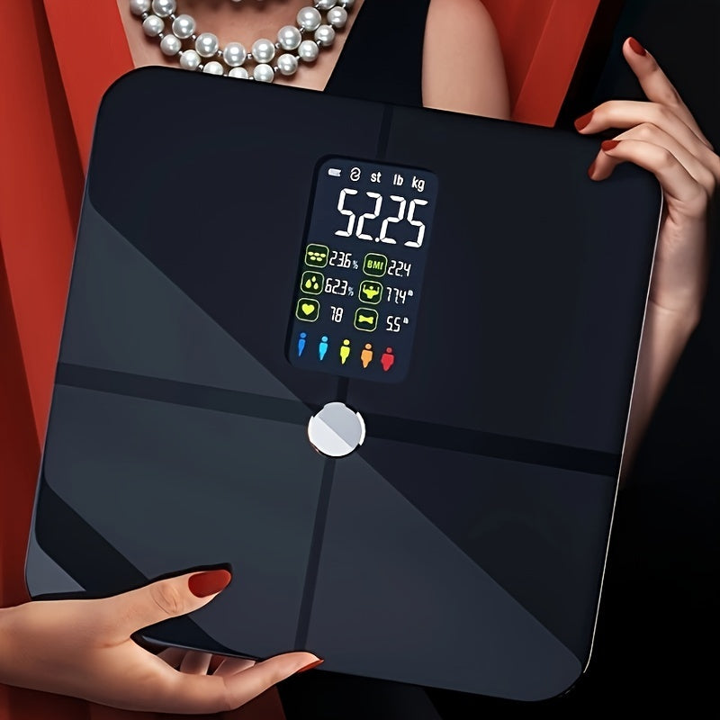 Buy ICOMON Smart Health Scale: BMI, Body Fat & Heart Rate Monitor ...