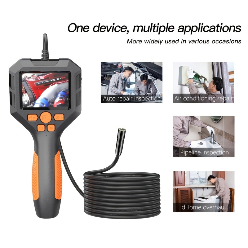 Buy Inspection Camera With Light, Digital Industrial Borescope, Video ...