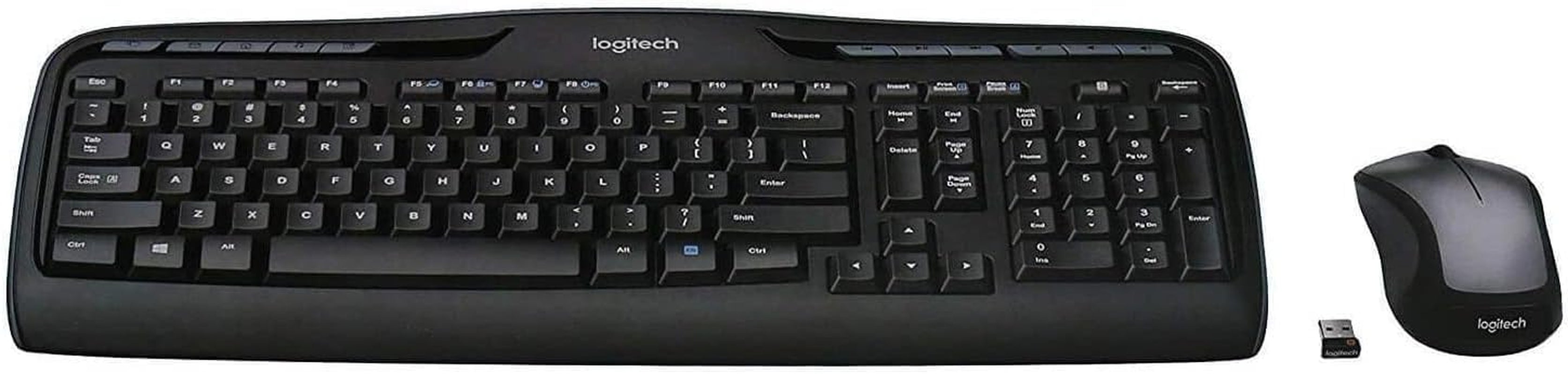 Buy Logitech MK335 Wireless Keyboard and Mouse Combo - Black/Silver ...