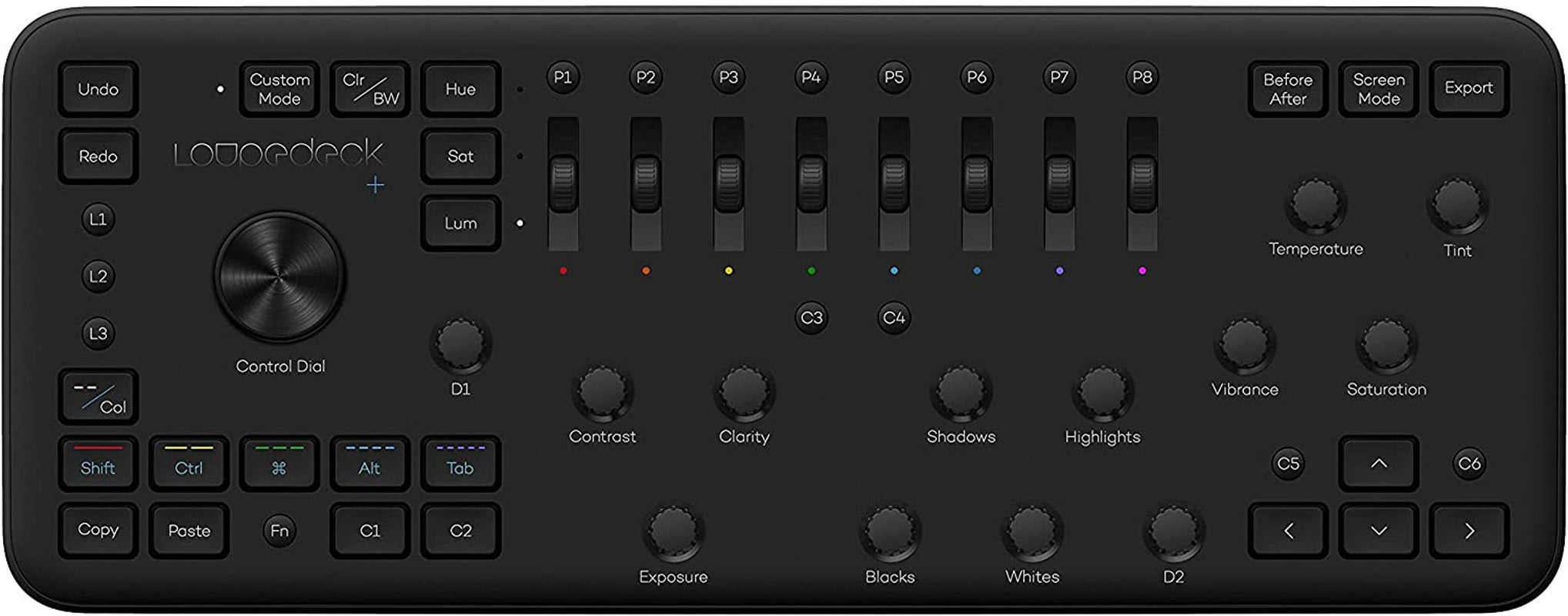 Buy Loupedeck+ the Photo and Video Editing Console for Lightroom ...