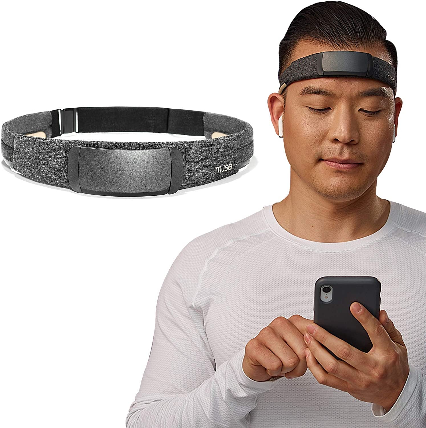 Buy MUSE S : the Brain Sensing Headband - Overnight Sleep Tracker ...