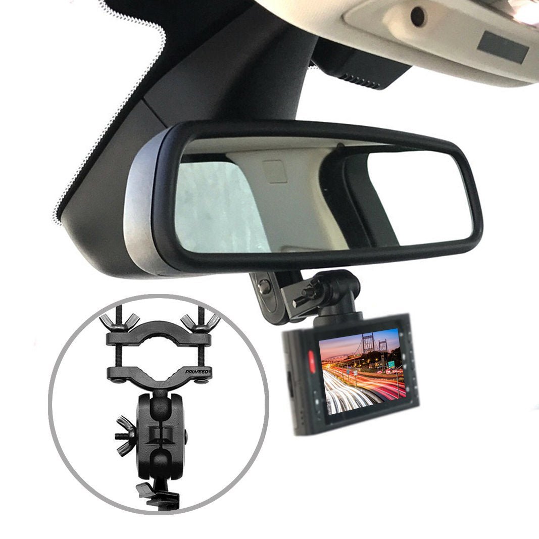 Buy Pruveeo Dash Cam Mirror Mount Kit for 95% Dash Cam and GPS - MyDeal ...