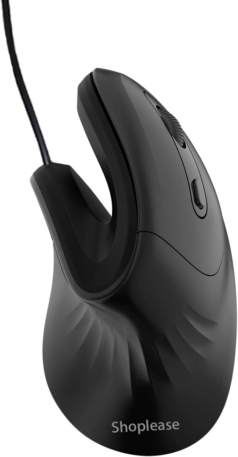 Buy Shoplease Silent Wired Vertical Mouse - Optical Ergonomic Mouse ...