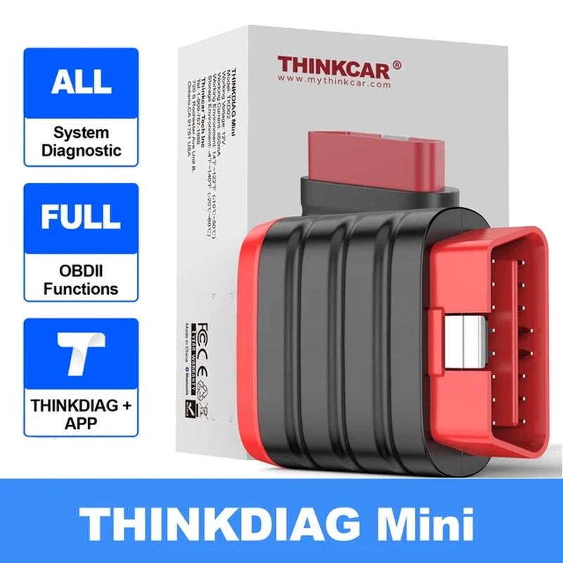 Buy THINKCAR THINKDIAG Mini OBD2 Bluetooth Scanner Full System Diagnose ...