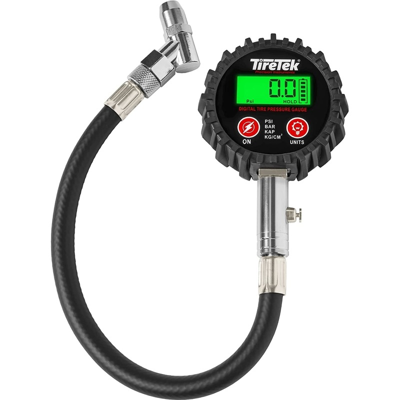 Buy TIRETEK Digital Tire Pressure Gauge (0-200 PSI) - Heavy Duty Tire ...