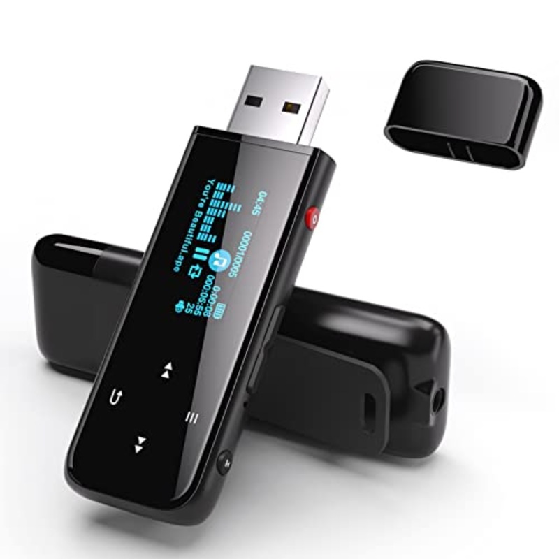 Buy PECSU USB MP3 Player with Clip, Portable Music Player, PECSU Q7 ...