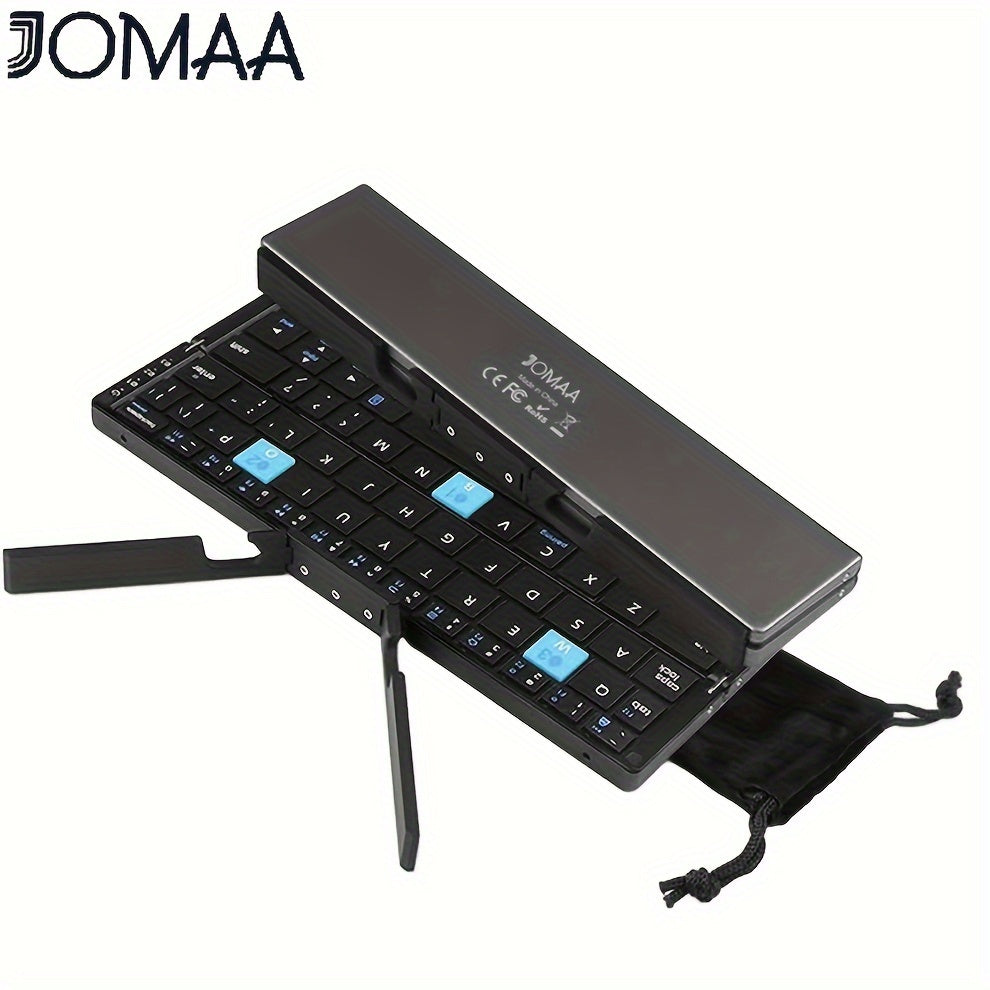 Buy Wireless Three Devices Supported Keyboard Foldable Rechargeable ...