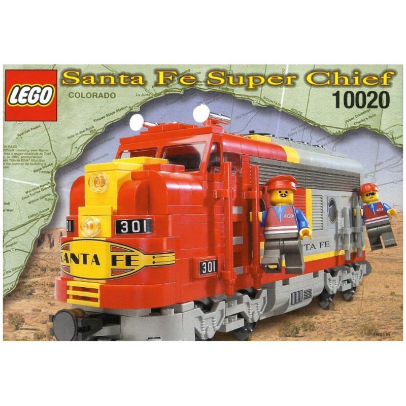 Buy LEGO 10020 - Trains Santa Fe Super Chief - MyDeal