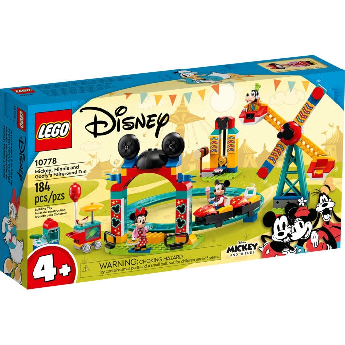 Buy LEGO 10778 - Disney Mickey, Minnie and Goofy's Fairground Fun ...