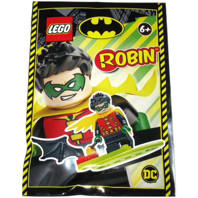Buy LEGO 212114 - DC Super Heroes Robin Minifigure Foil bag Polybag ...