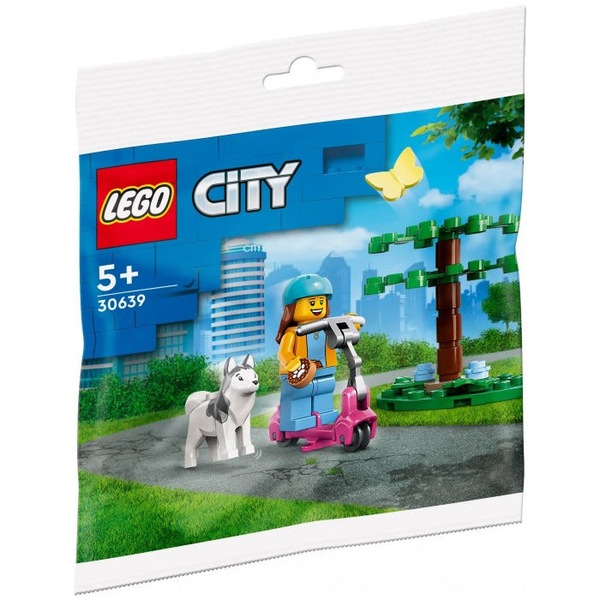 Buy LEGO 30639 - City Dog Park and Scooter Polybag - MyDeal Australia