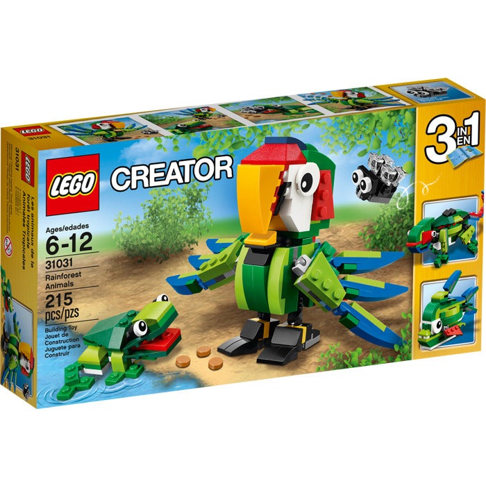 Buy LEGO 31031 - Creator 3in1 Rainforest Animals - MyDeal Australia