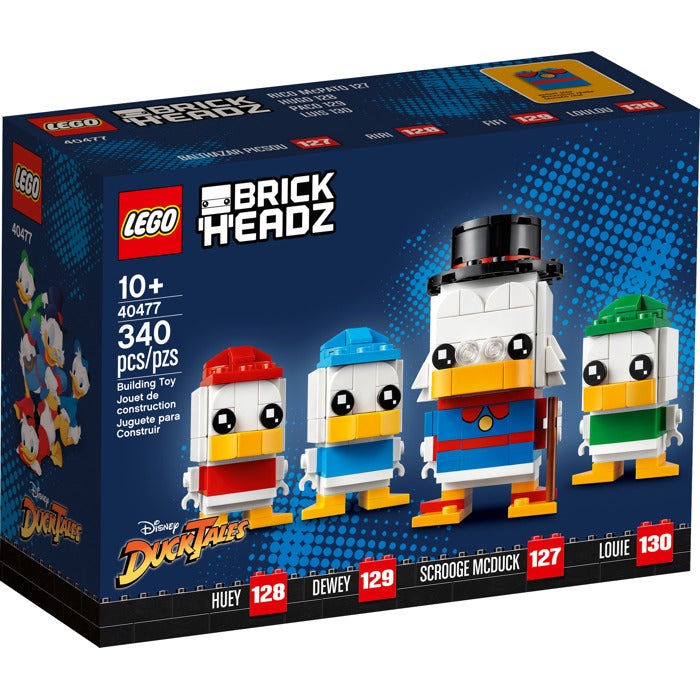 Buy LEGO 40477 - BrickHeadz Disney Scrooge McDuck, Huey, Dewey & Louie ...