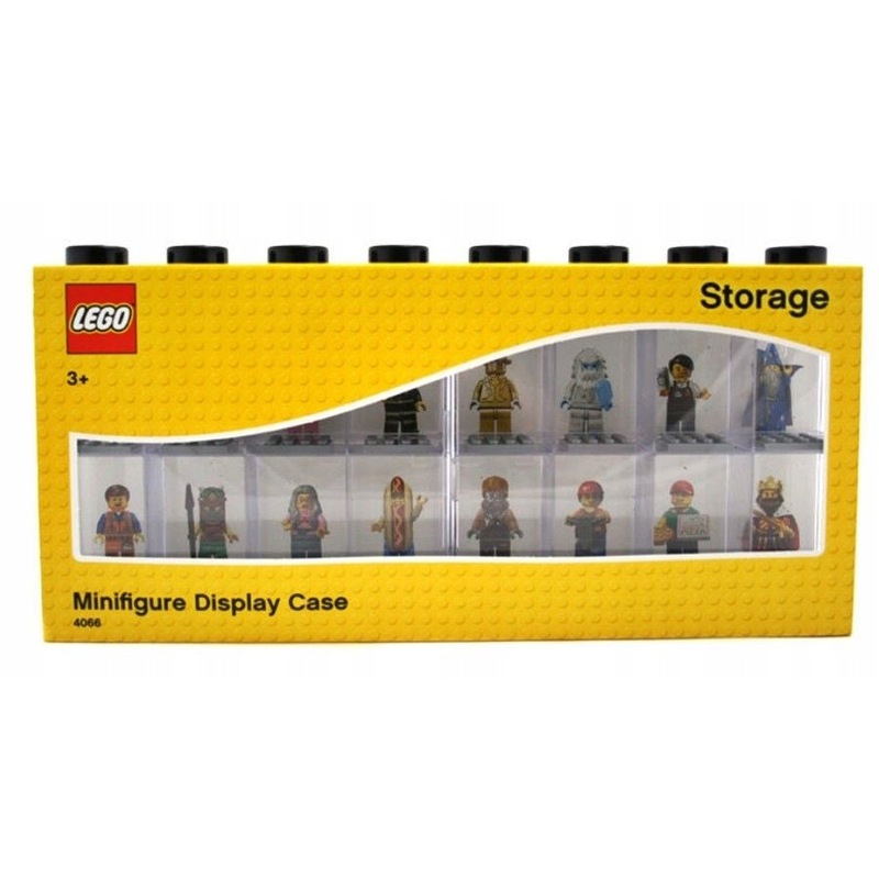 Buy LEGO 4066 - Gear Large Minifigures Display Case 16 Black - MyDeal