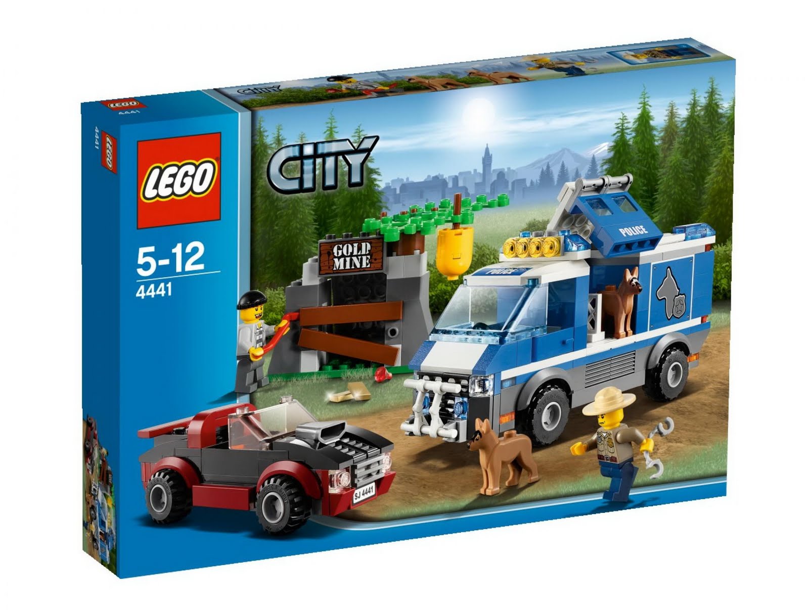 Buy LEGO 4441 - City Police Dog Van - MyDeal Australia