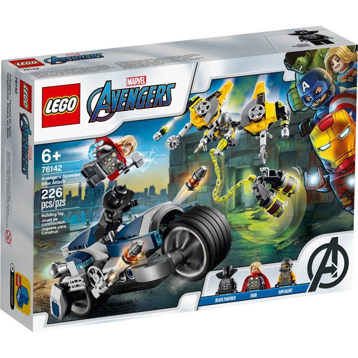 Buy LEGO 76142 - Marvel Super Heroes Avengers Speeder Bike Attack - MyDeal Australia