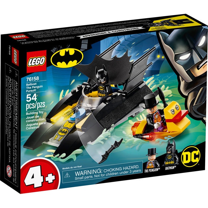 Buy LEGO 76158 - Marvel Super Heroes Batboat The Penguin Pursuit ...