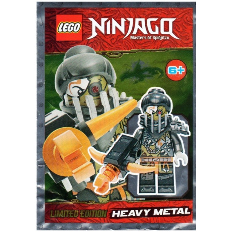 Buy LEGO 891947 - Ninjago Heavy Metal Minifigure Limited Edition ...