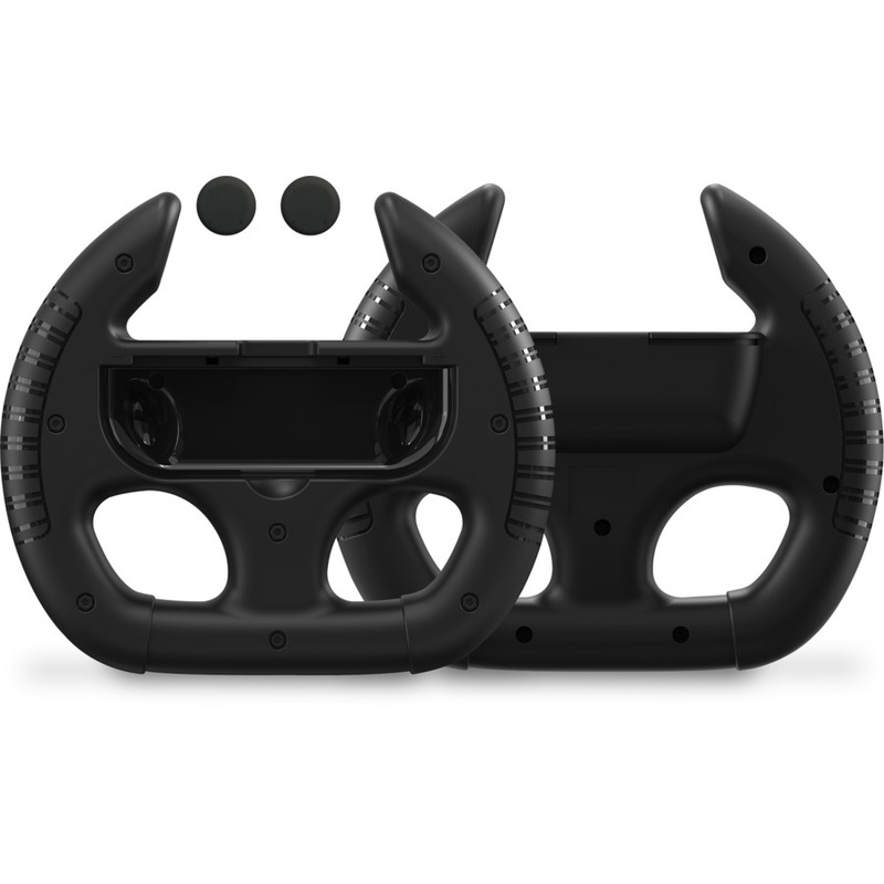 Buy 4Gamers Nintendo Switch Joy-Con Racing Wheel Twin Pack – Black - MyDeal