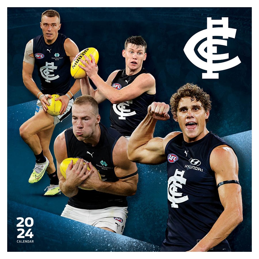 Buy AFL Carlton Blues Wall Calendar 2023 - MyDeal Australia