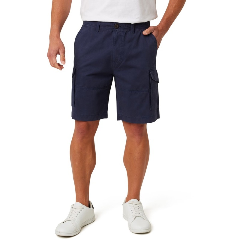 Buy Allgood Men's Cargo Pocket Shorts - Navy - MyDeal