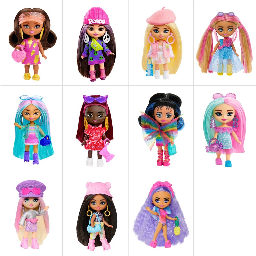 Buy Barbie Extra Mini Minis Dolls - Assorted* - MyDeal Australia