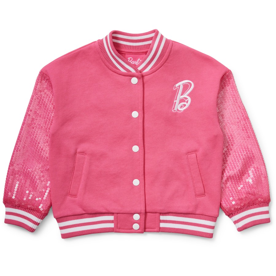 Buy Barbie Kids Sequin Jacket - Pink - MyDeal Australia