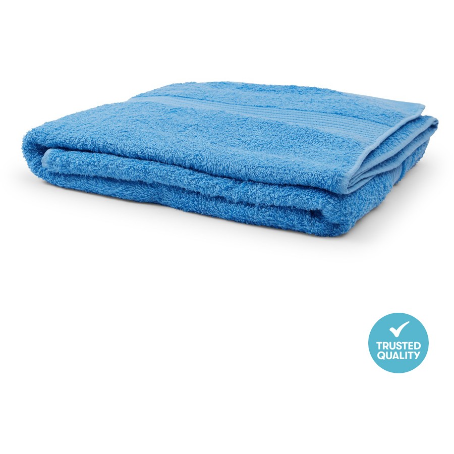 Buy Brilliant Basics Mega Towel - Blue - MyDeal Australia